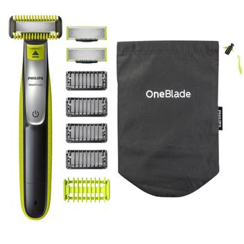 Aparador de barba PHILIPS OneBlade Hybrid Corpo/Face QP2630 - Aparador ...