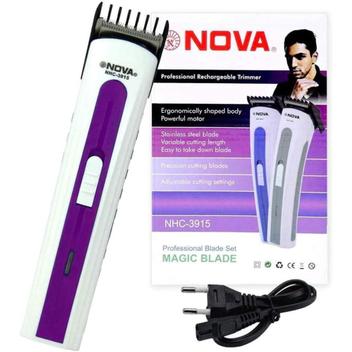 Aparador De Pelo Nova Nhc-3915 Branco 110v/220v - Aparador de Pelos, Barba e Cabelo - Magazine Luiza
