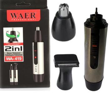 Aparador De Pelos Ouvido E Nariz Regarregavel - WAER - Aparador de Pelos, Barba e Cabelo ...
