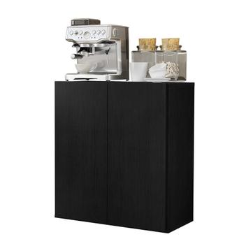 Aparador Multimóveis Cantinho do Café 2 Portas FG3603 Preto - Aparador ...