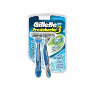 Aparelho de Barbear Prestobarba 3 Com 2 Ice Masculino - Gillette ...