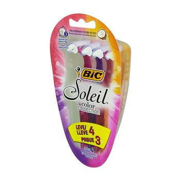 Aparelho de Depilar Bic Soleil Color Collection Lv4 Pg3 - Aparelho de ...