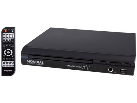 Aparelho de Karaokê DVD Player Mondial D-20 - Dvd Player - Magazine ...
