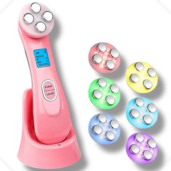 Aparelho de radio frequência LED Estética Anti rugas Facial - DM.ECOM ...
