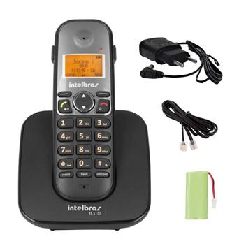 Aparelho de Telefone Fixo Sem Fio Bina Top Chamadas Viva Voz ...