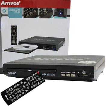 Aparelho Dvd Player Rca 2.0 Canais Usb Mp3 Cd Ripping Amvox Preto AMD ...