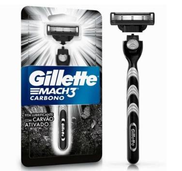 Aparelho Mach 3 Carbono Unidade - Gilette - Aparelho de Barbear ...