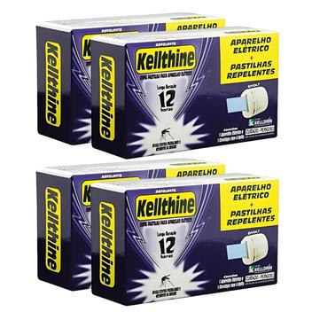 Aparelho Repelente Elétrico Tomada 16 Pastilhas4Aparelhos - Kelldrin ...