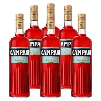 Aperitivo Campari Bitter 998Ml Kit 6 Unidades - Bitter - Magazine Luiza