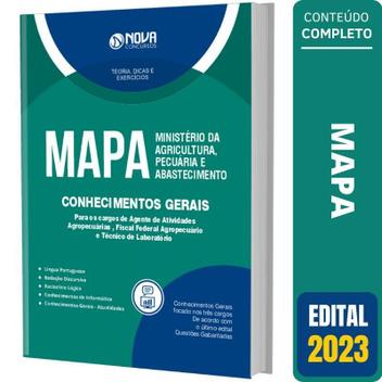 Apostila Concurso Mapa 2023 - Conhecimentos Gerais - Nova Concursos ...