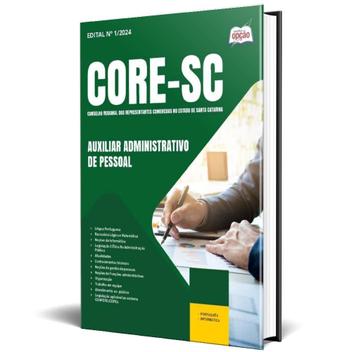 Apostila Core Sc 2024 - Auxiliar Administrativo De Pessoal - Apostilas ...