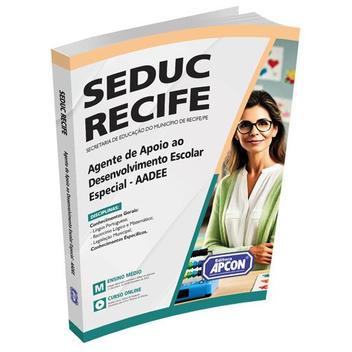 Apostila SEDUC RECIFE 2025 Agente de Apoio ao Desenvolvimento Escolar ...