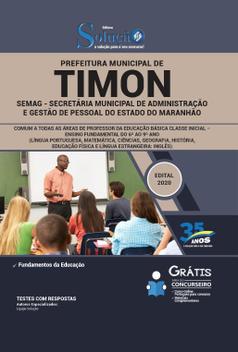 Apostila Timon Ma - Professor Ensino Fundamental 6 Ao 9 Ano - Editora ...