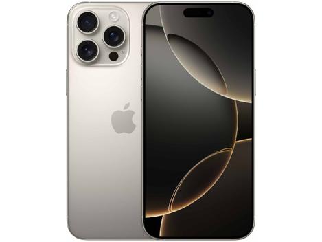 Apple iPhone 16 Pro Max 512GB Titânio Natural 6,9" 48MP iOS 5G - iPhone ...