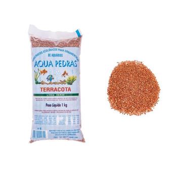 Aqua Pedras Terracota Argilita 0 1Kg Substrato Para Aquário - Substrato ...