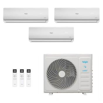 Ar-Condicionado Tri Split Inverter Elgin 27.000 (2x Evap HW 9.000 + 1x ...