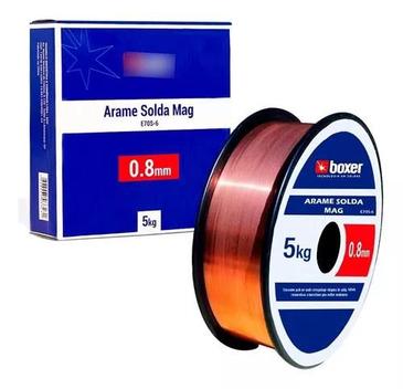 Arame Para Solda Mig Uso Com Gás 0.8mm Rolo 5kg - Boxer - Arame de ...
