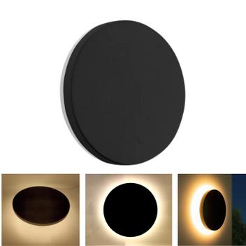 Arandela Eclipse 12W 3000K A Prova De Agua Luz Indireta Led - Opus Led - Luminária de Parede ...