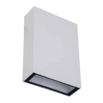Arandela led 4w 2 fachos - 3000k - branca - ctb - Luminária de Parede ...