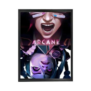 Arcane Jinx L-Lols Anime Poster HD Arte De Parede Para Decoração De ...