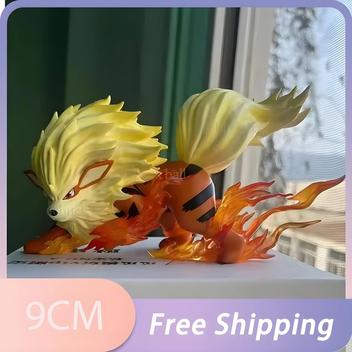 Arcanine Pokémon Anime Figura 9 Cm Estátua De PVC Figura De Ação Fofa ...