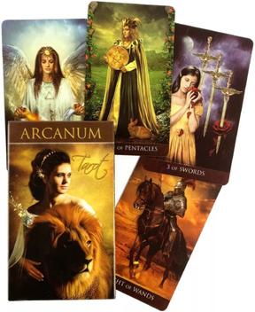 Arcanum Tarot Deck Tarô Arcanum Baralho de Cartas de Oráculo - Tarô / Baralho Cigano - Magazine ...