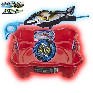 Arena Beyblade Burst Beystadium + Lançador Riptide Blast Set - Hasbro ...