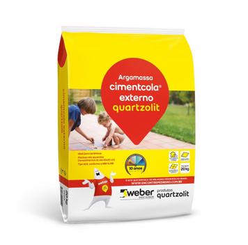 Argamassa externo acii quartzolit 20kg - Argamassa para Construção ...