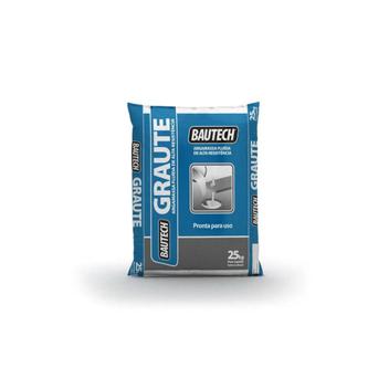 Argamassa graute bautech 25kg - Argamassa para Construção - Magazine Luiza