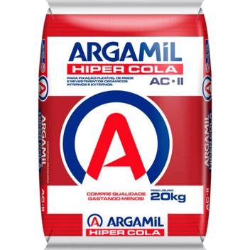 Argamassa Hiper-Cola AC-2 20kg Argamil - Argamassa para Construção ...