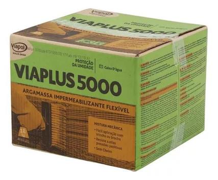 Argamassa Polimérica Flexível - Viaplus 5000 Componente A+B - Viapol ...