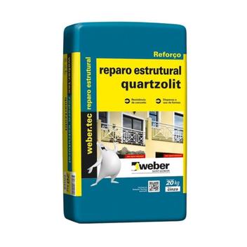 Argamassa Reparo Estrutural 20kg - Quartzolit - Reparo para Mecânica ...