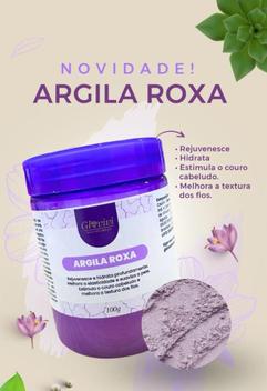 Argila Roxa Glovivi 100g - Outros Beleza e Perfumaria - Magazine Luiza