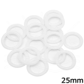 Argola de Plástico Círculo 25MM - 15 unidades - Argolas / Chaveiros ...