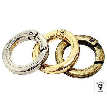 Argola Mosquetão Articulada Dour Cataforético 2,0 cm 4 unid ...