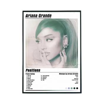 Ariana Grande Thank U next Álbum Capa Art Poster Impressão De Decoração ...