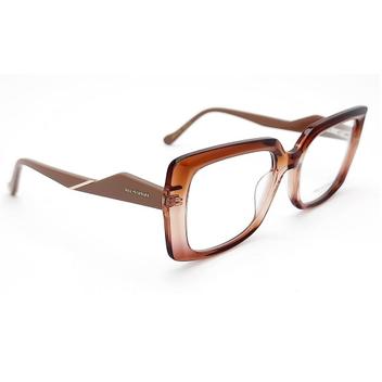 Armação De Óculos Ana Hickmann Ah60077 G02 Marrom Translúcido - Armação ...