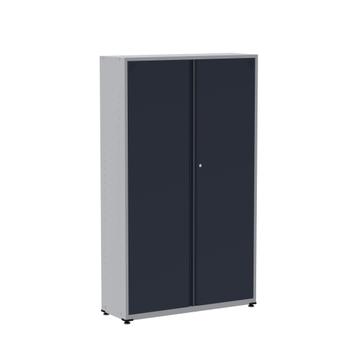 Armário 2 Portas com Chave 4 Prateleiras AP403SL Aço - Pandin Móveis ...