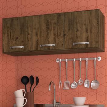 Armário Aéreo Cozinha Light 3 Portas Itauba - Irm Móveis - Armário de ...