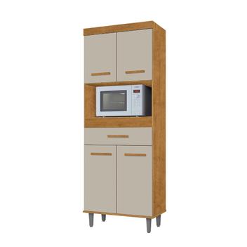Armário de Cozinha 4 Portas Ipe Off White Duda - SAO MIGUEL MOVEIS ...
