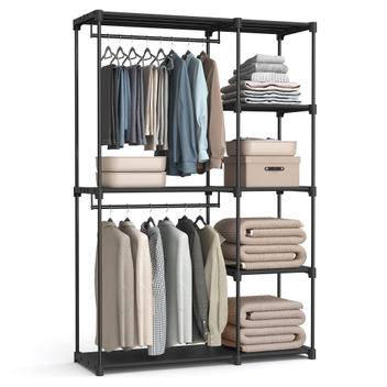 Armário Portátil SONGMICS Freestanding - Preto - Gaveteiro Organizador ...