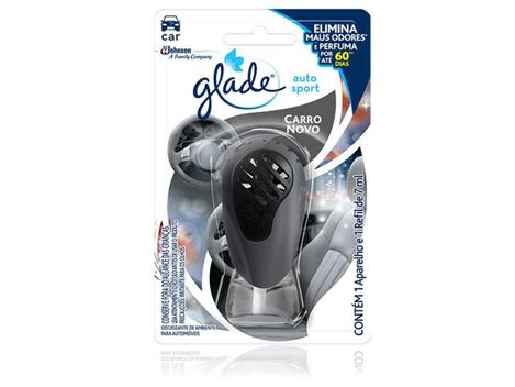 Aromatizante Glade Carro Novo - Scj Johnson - Aromatizador de Carro ...