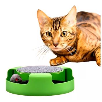 Arranhador Para Gato Com Brinquedo Interativo Anti Estresse - Yeet ...