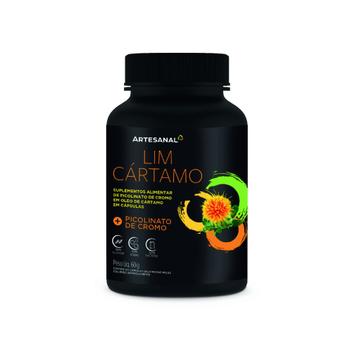 Artesanal Lim Cártamo + Picolinato De Cromo 500mg - 120 Cápsulas ...