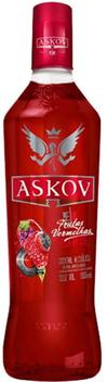 Askov Frutas Vermelhas 900ml - Vodka - Magazine Luiza