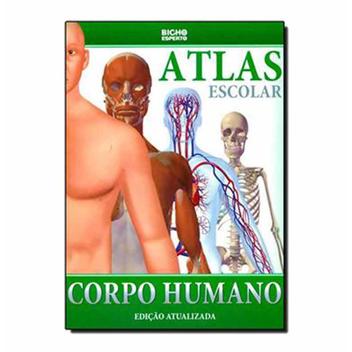 Atlas Escolar Corpo Humano 2470 Bicho Esp. - Un - Material Escolar - Magazine Luiza