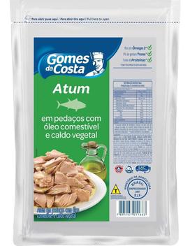 Atum Em Pedaços Com Óleo 500g - Gomes Da Costa - Atum Enlatado ...
