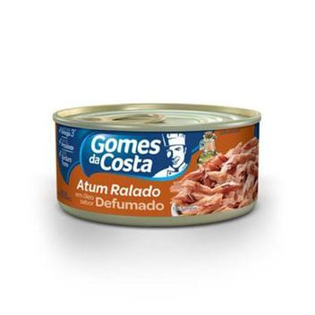 Atum Ralado em Óleo Sabor Defumado Gomes da Costa 170g - Atum Enlatado ...