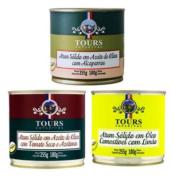 Atum Sólido Limão, Alcaparra, Tomate Seco E Azeitonas Tours - Atum ...