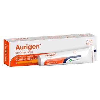 Aurigen Gel Otologico 15g - Ourofino Pet - Ouro Fino - Otológico Pet ...